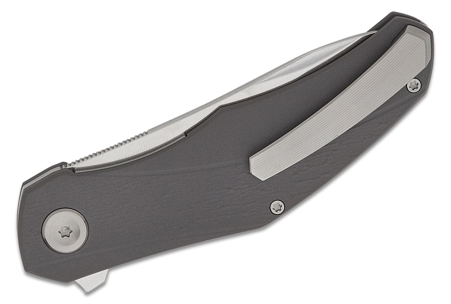 Holt Bladeworks Custom Renegade #54 Flipper Knife 3.47" M390 Polished ...