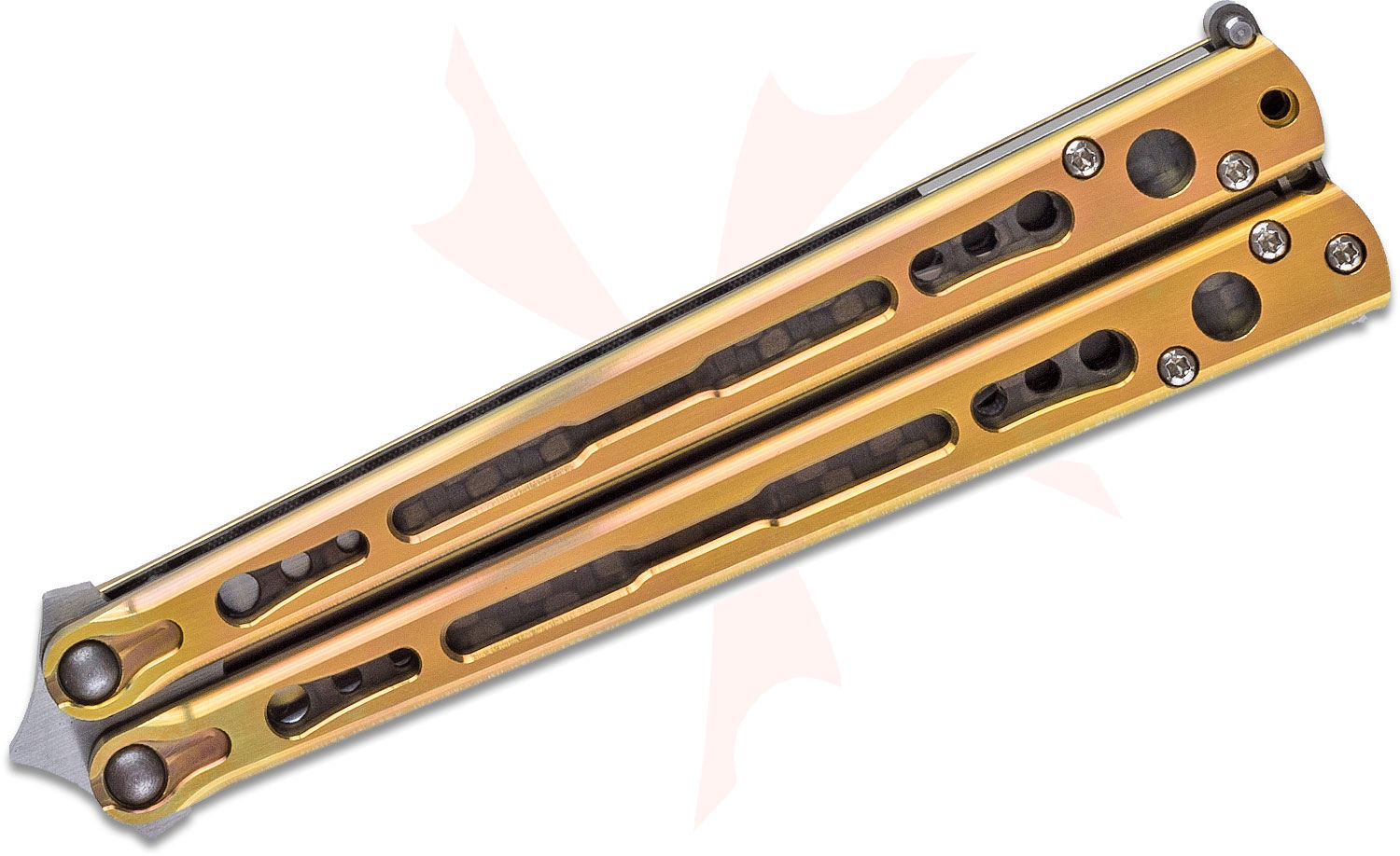 Hom Design Chimera Premium Balisong Butterfly Knife 4.75" CPM-S35VN ...