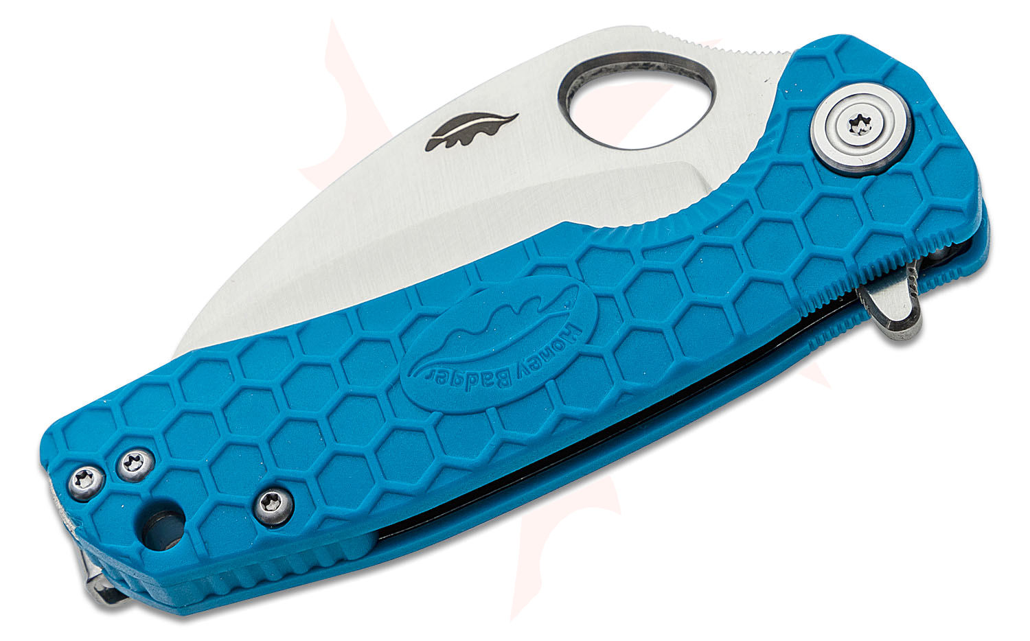 Honey Badger HB1144 Small Flipper Knife 2.75" Satin Plain Claw Blade ...