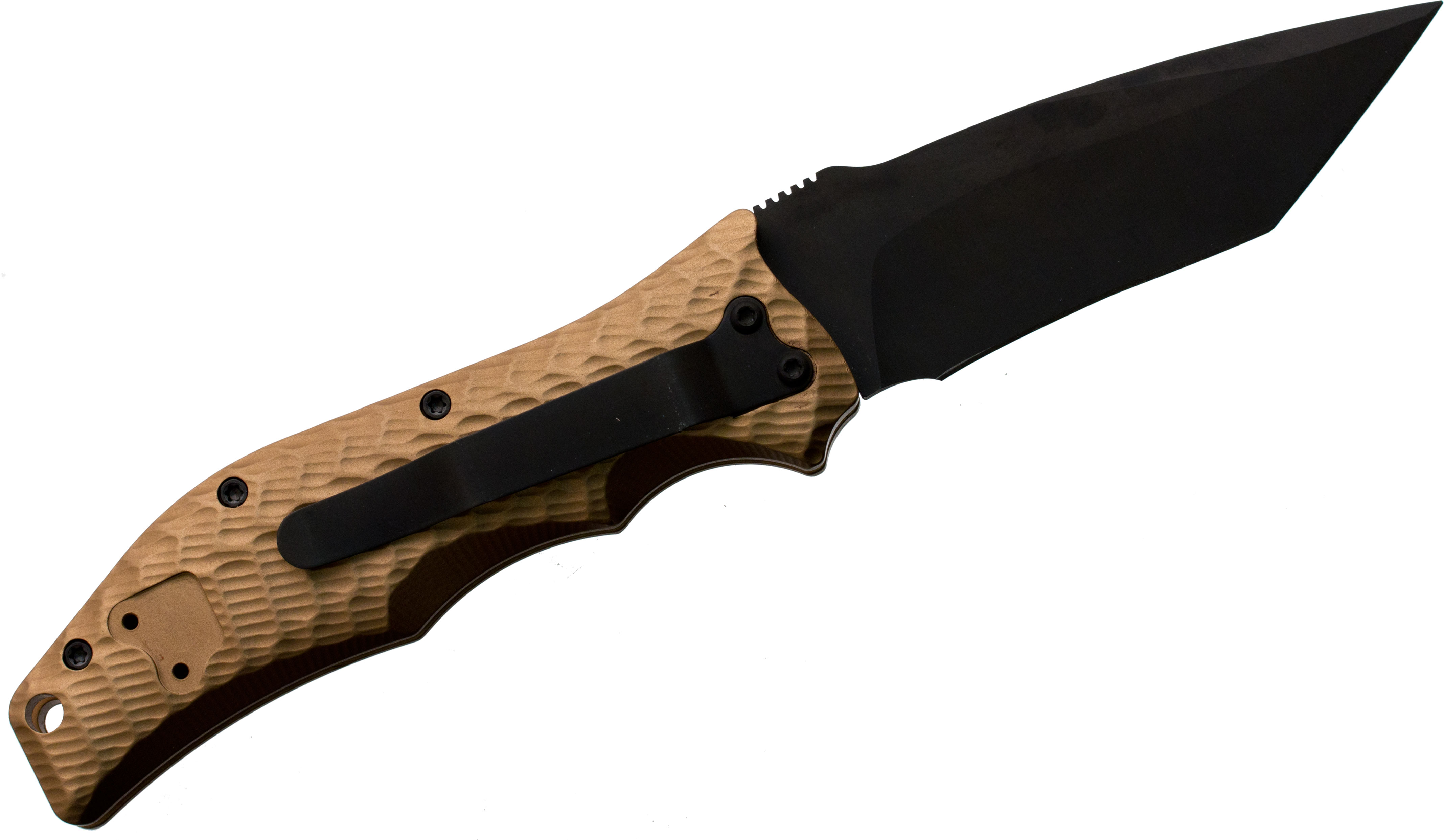 HTM Knives Darrel Ralph DDR Gun Hammer AUTO 3-1/2" S35VN Plain Black ...