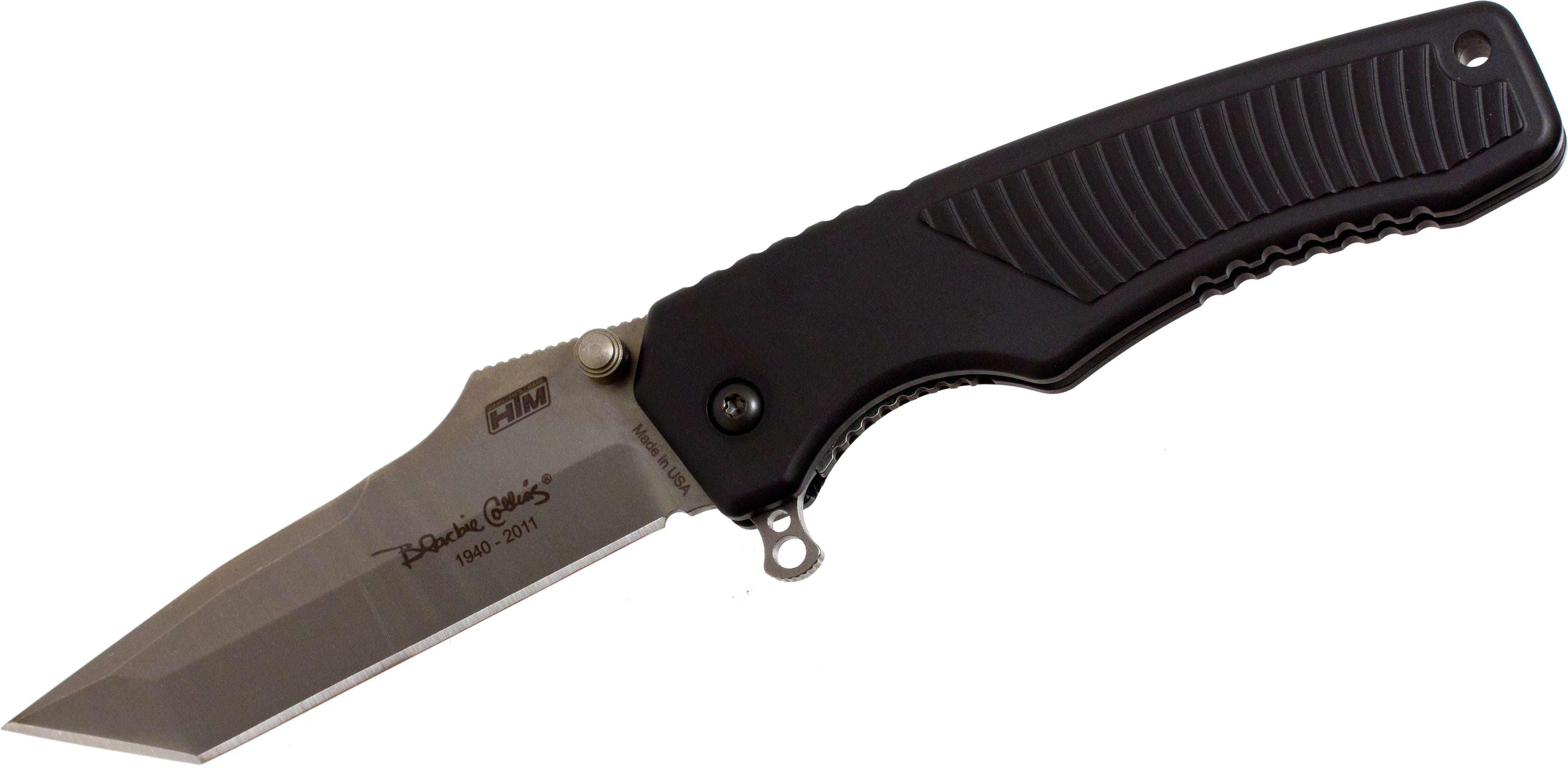 HTM Knives Blackie Collins Legacy Assisted 3-1/2" Satin S35VN Plain ...