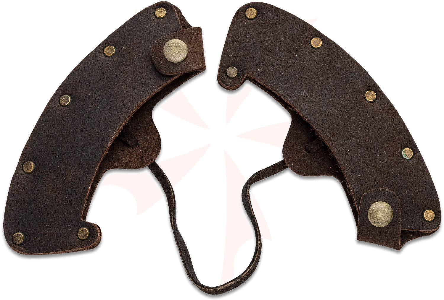 Hults Bruk Premium Motala 30" Double Bit Competition Axe, Hickory Wood Handle, Leather Sheath ...