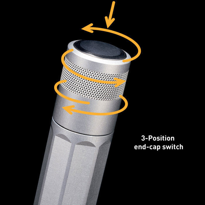 INOVA X2 AA Powered LED Flashlight 150 Max Lumens, Black Color Body ...