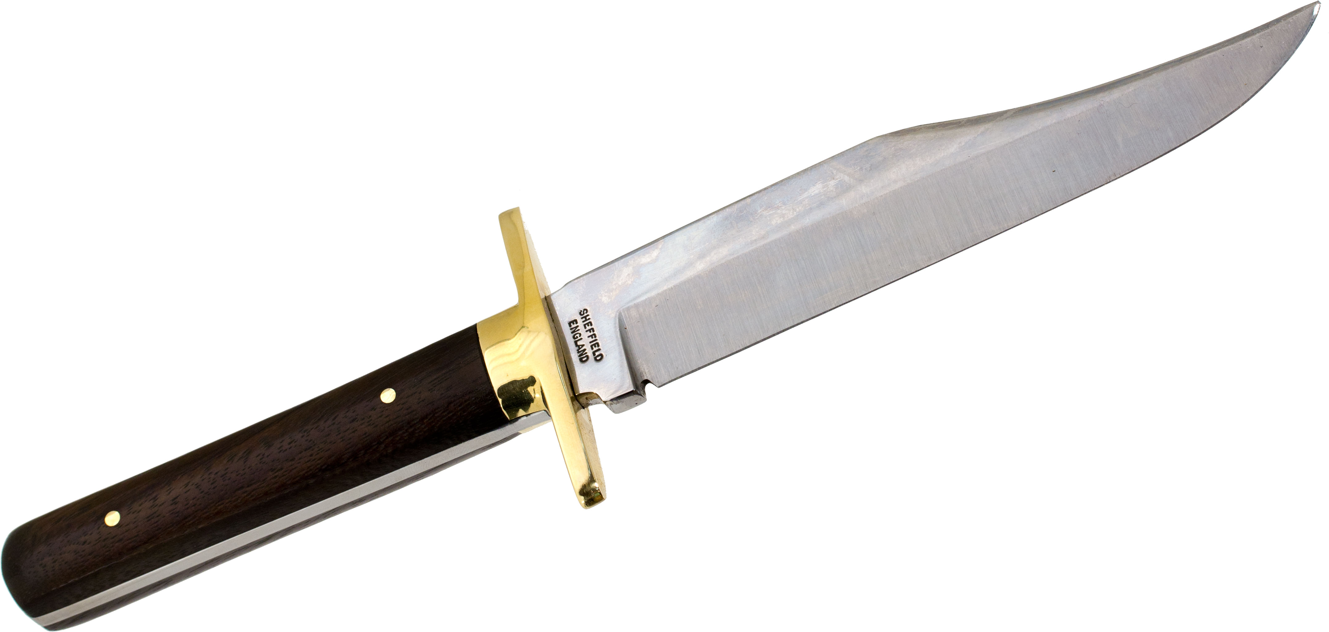 IXL Wostenholm Bowie Knife 6" Carbon Steel Blade, Rosewood Handles, No ...