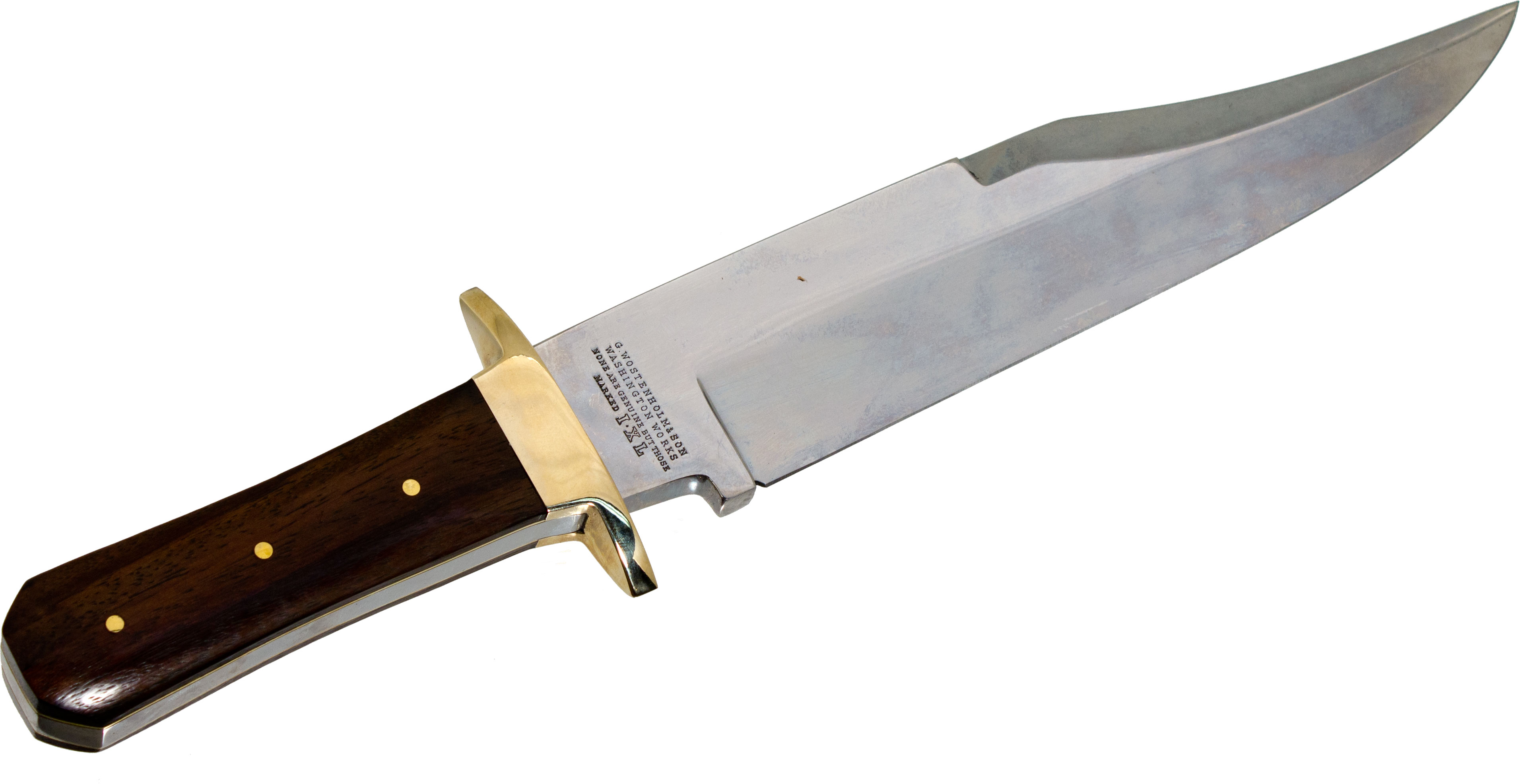 IXL Wostenholm Classic California Bowie 10" Etched Blade, Rosewood ...