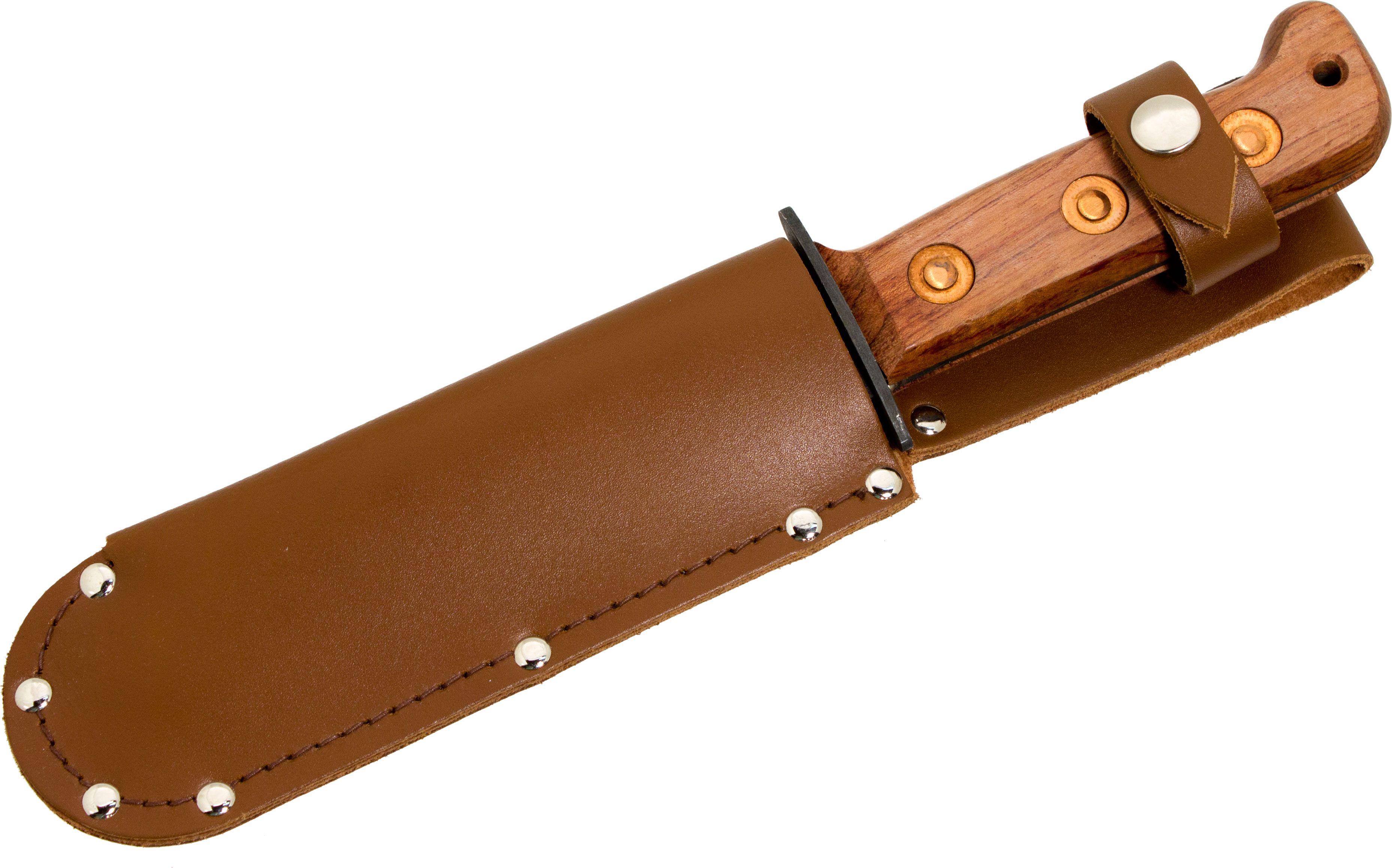 IXL Wostenholm Jungle Survival Knife 7" Carbon Steel Blade, Leather ...