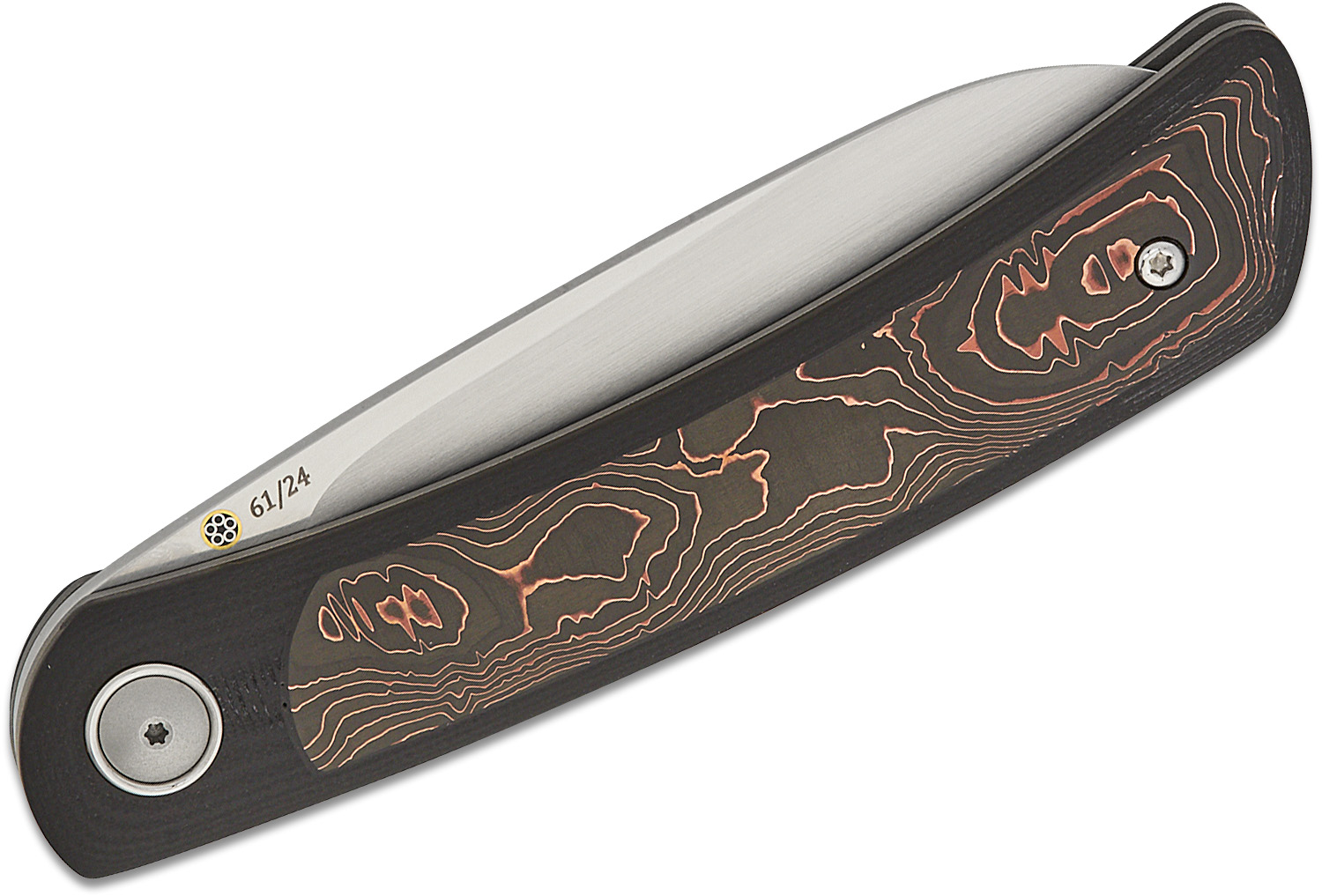 J Blade Knives Custom JB DFF Slipjoint Folding Knife 3.125" N690 Hand ...