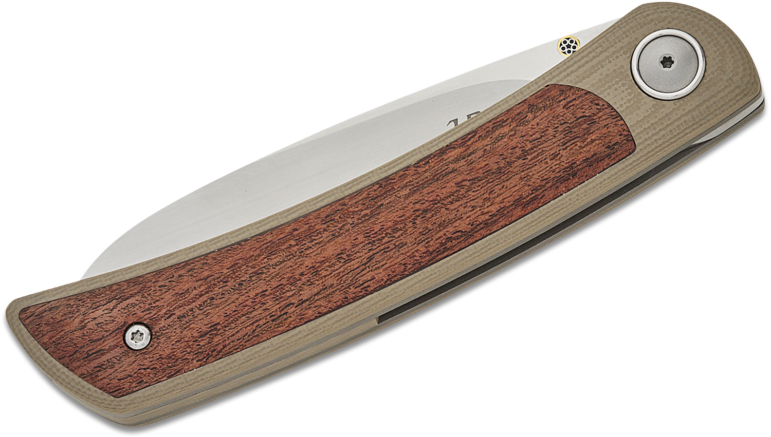 J Blade Knives Custom JB DFF Slipjoint Folding Knife 3.125" N690 Hand ...