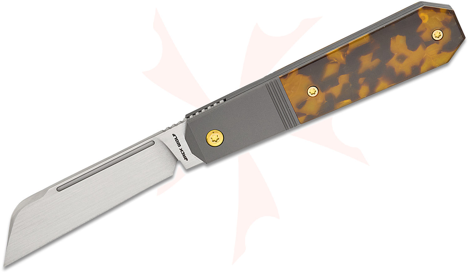 Jack Wolf Knives After Hours Jack Traditional Bolster Lock Front Fipper ...