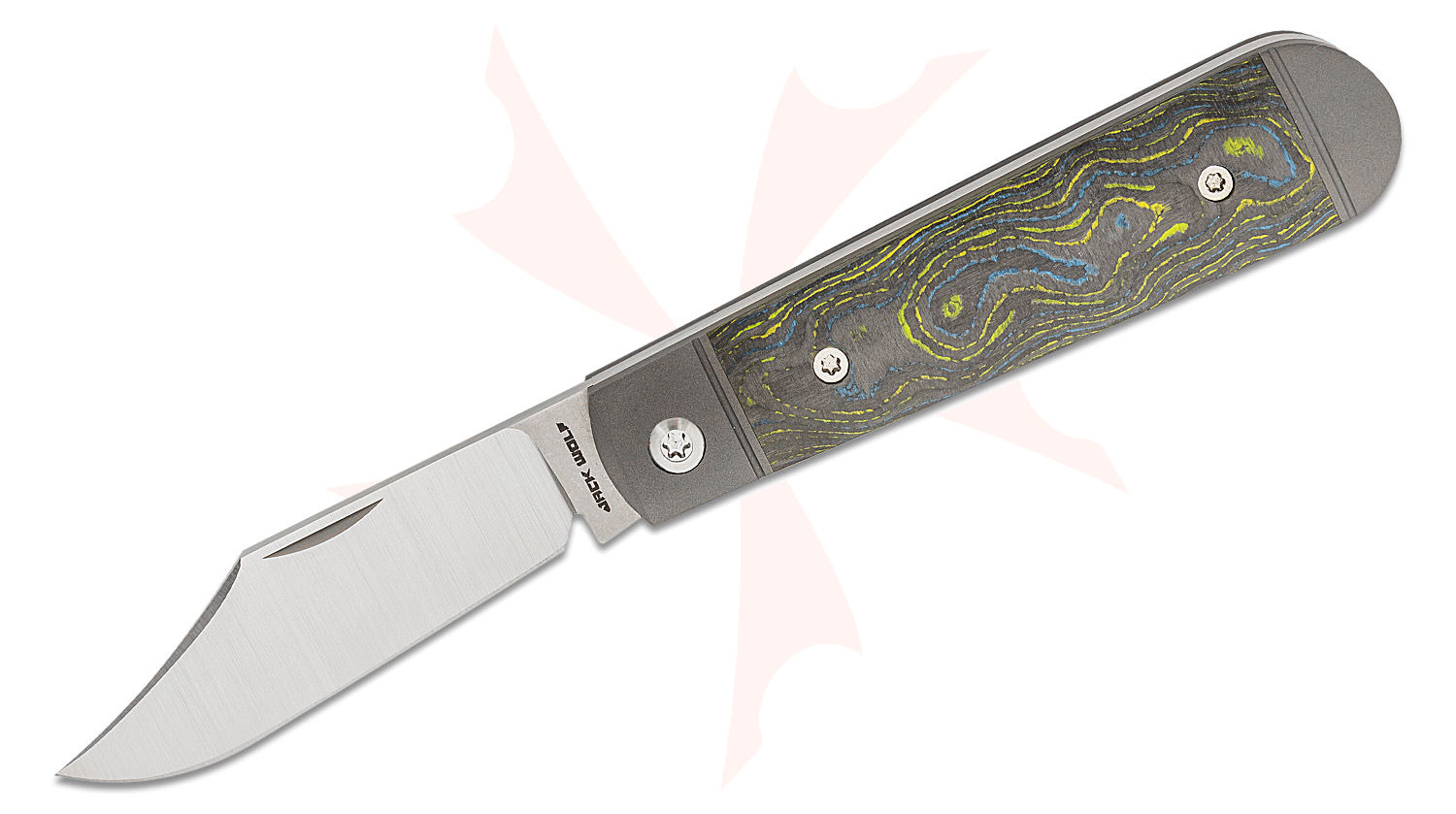 Jack Wolf Knives Big Bro Jack Traditional Slipjoint Folding Knife 2.98 ...