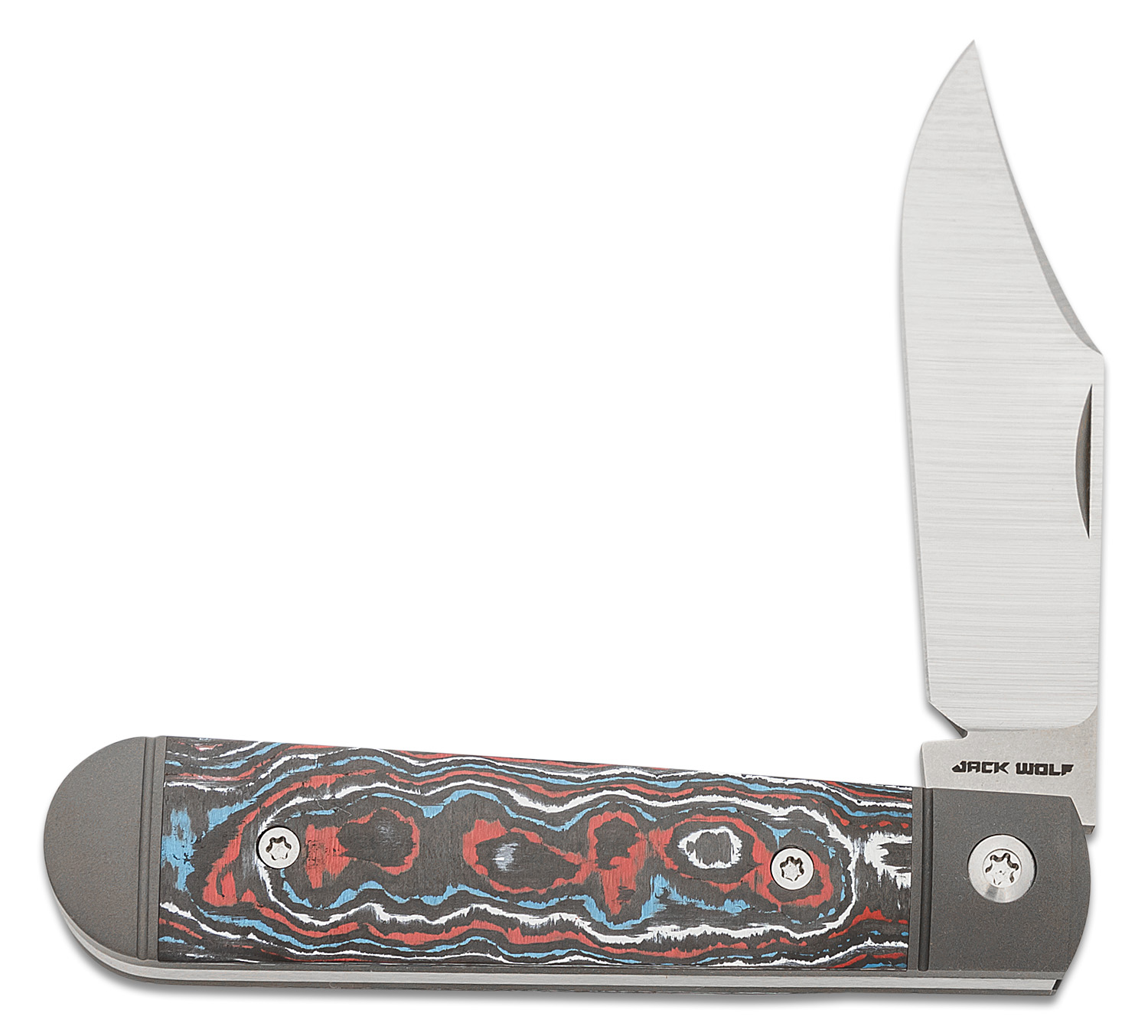 Jack Wolf Knives Big Bro Jack Traditional Slipjoint Folding Knife 2.98 ...