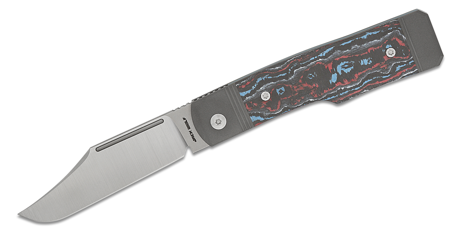 Jack Wolf Knives Gunslinger Jack Traditional Front Flipper Knife 3.23 ...