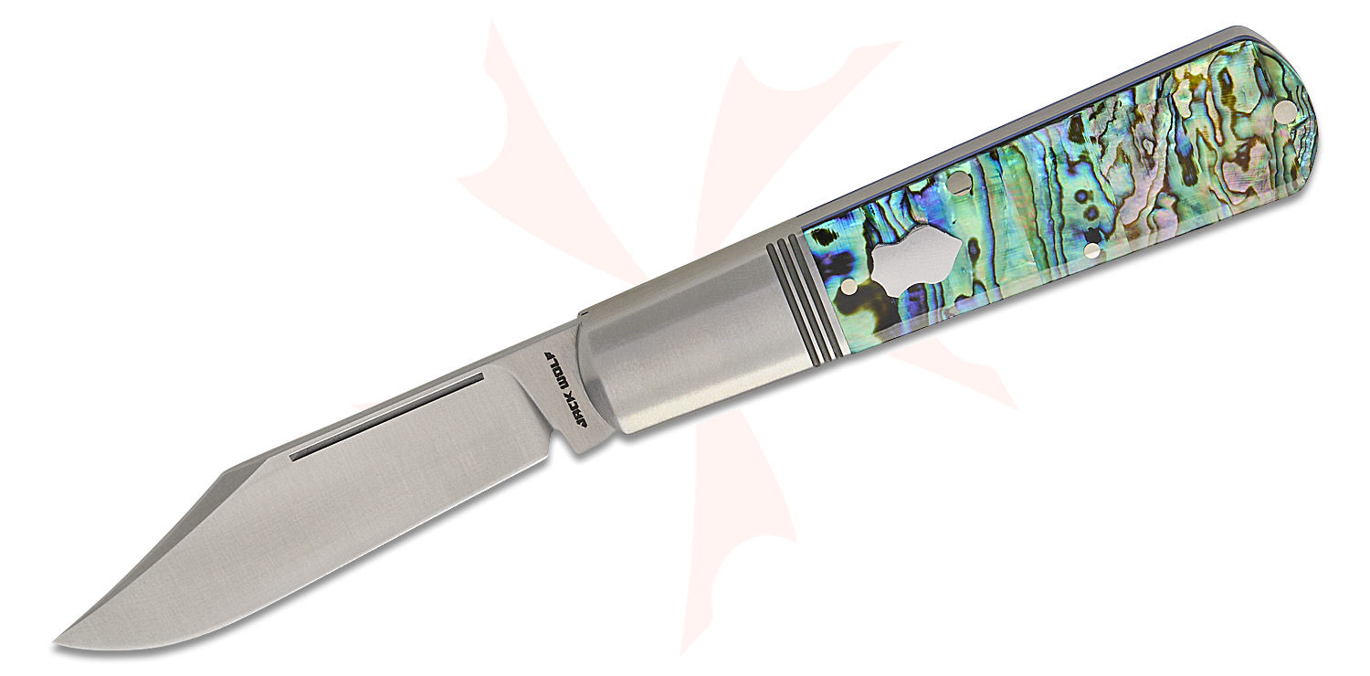Jack Wolf Knives Gateway Series Barlow Traditional Slipjoint Folding ...