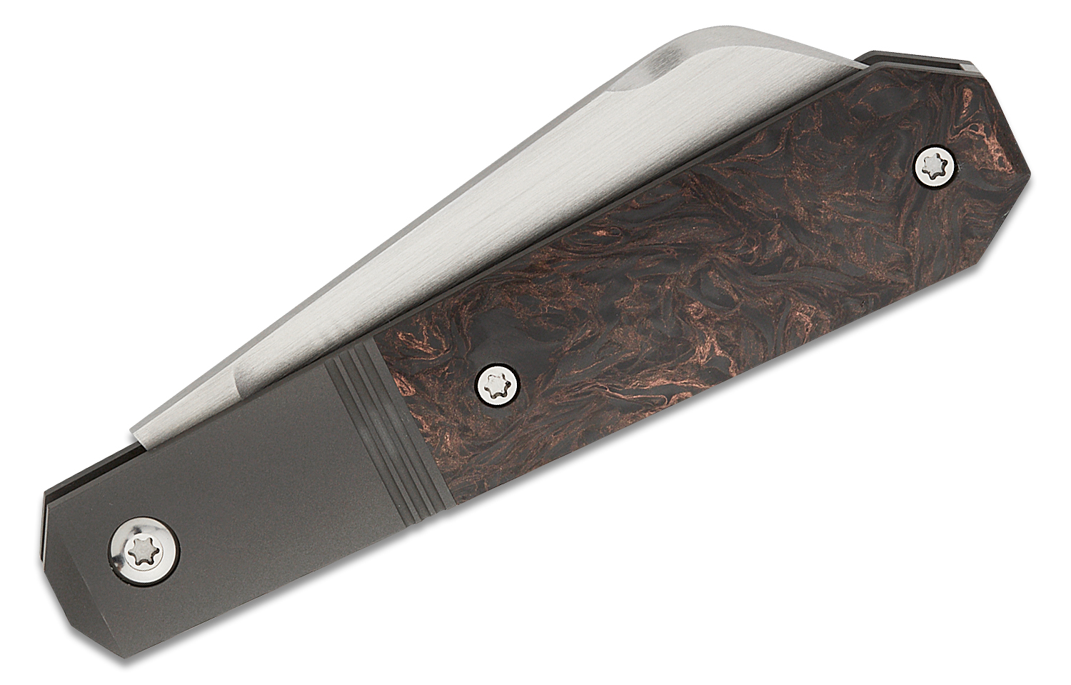 Jack Wolf Knives Midnight Jack Traditional Slipjoint Folding Knife 2.87 ...