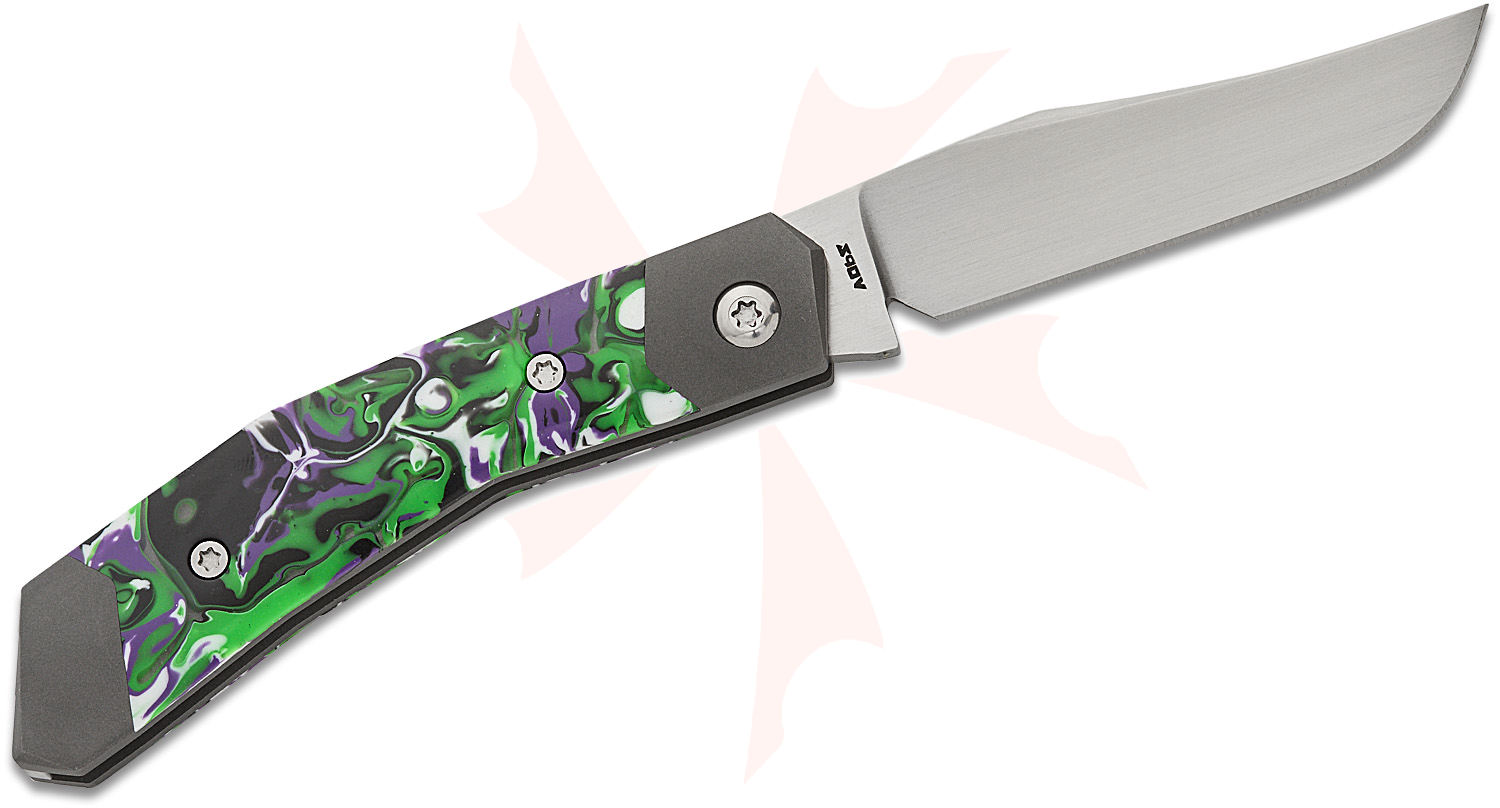 Jack Wolf Knives Mini Cyborg Jack Traditional Slipjoint Folding Knife 2 ...