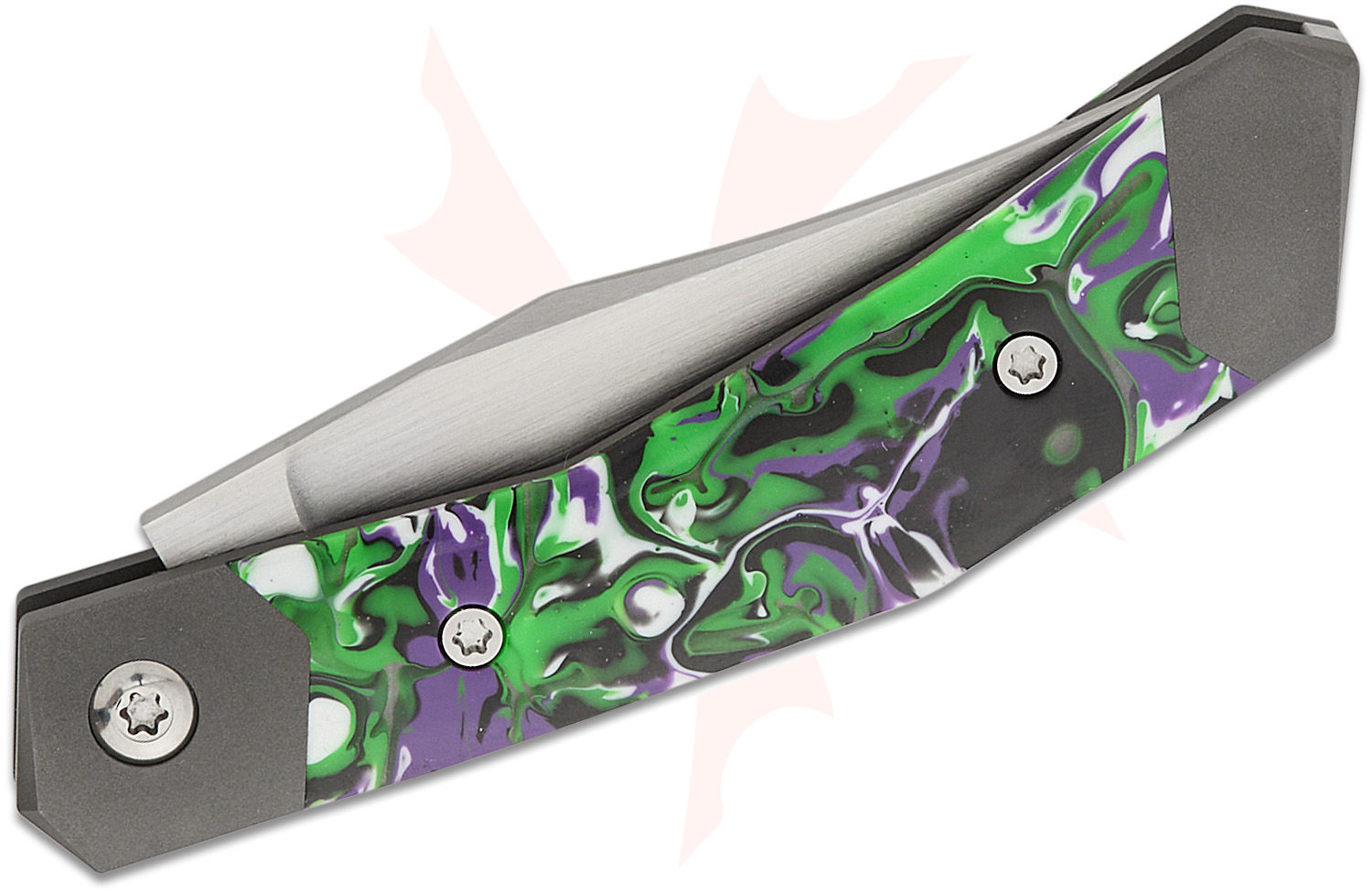 Jack Wolf Knives Mini Cyborg Jack Traditional Slipjoint Folding Knife 2 ...