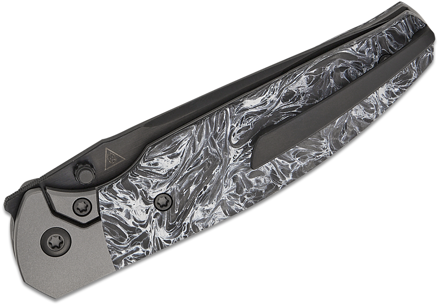 Jack Wolf Knives Chris Ortiz Tango Bolster Lock Front Flipper Knife 3. ...