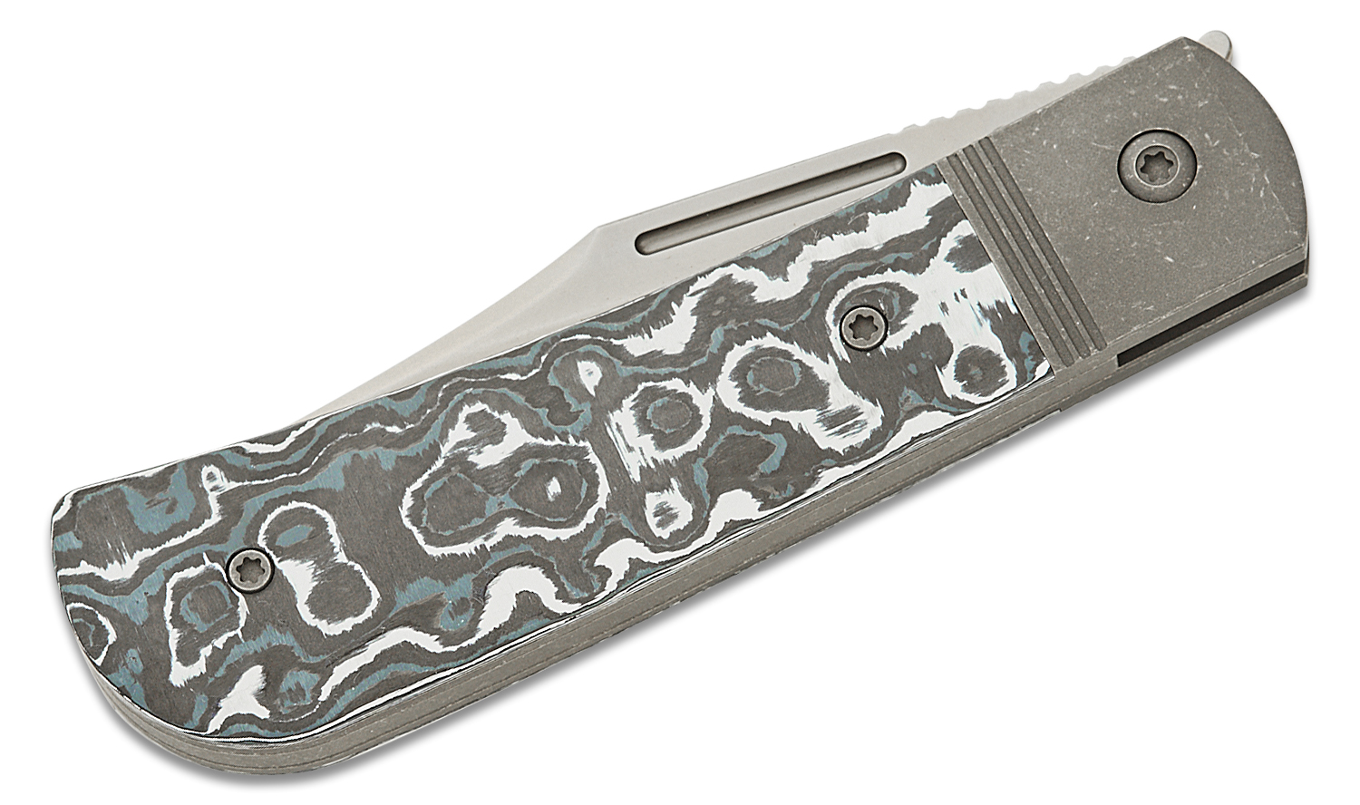 Jack Wolf Knives The Benny Traditional Front Flipper Knife 3.25" CPM ...