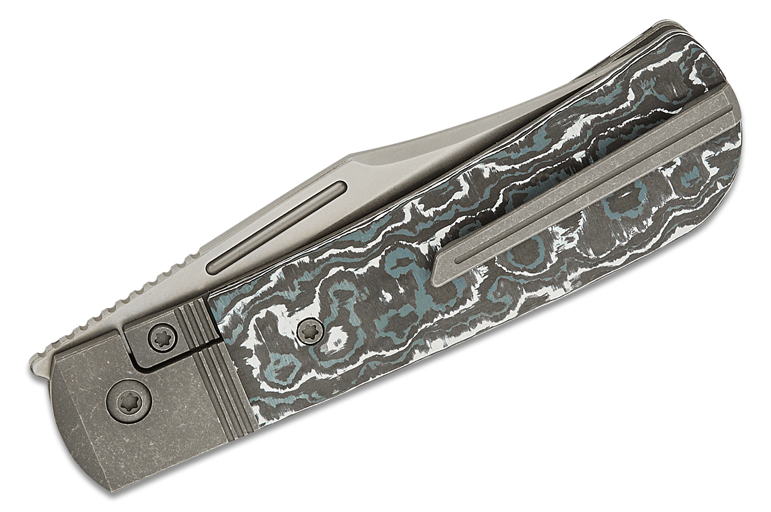 Jack Wolf Knives The Benny Traditional Front Flipper Knife 3.25" CPM ...