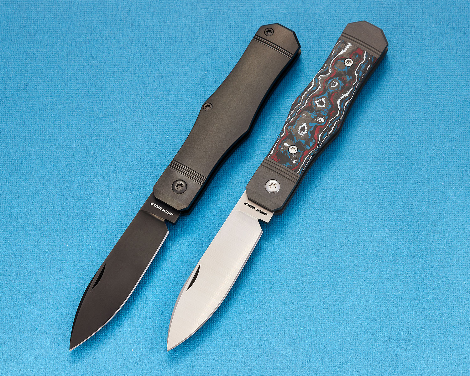 Jack Wolf Knives Vampire Jack Traditional Slipjoint Folding Knife 3 ...