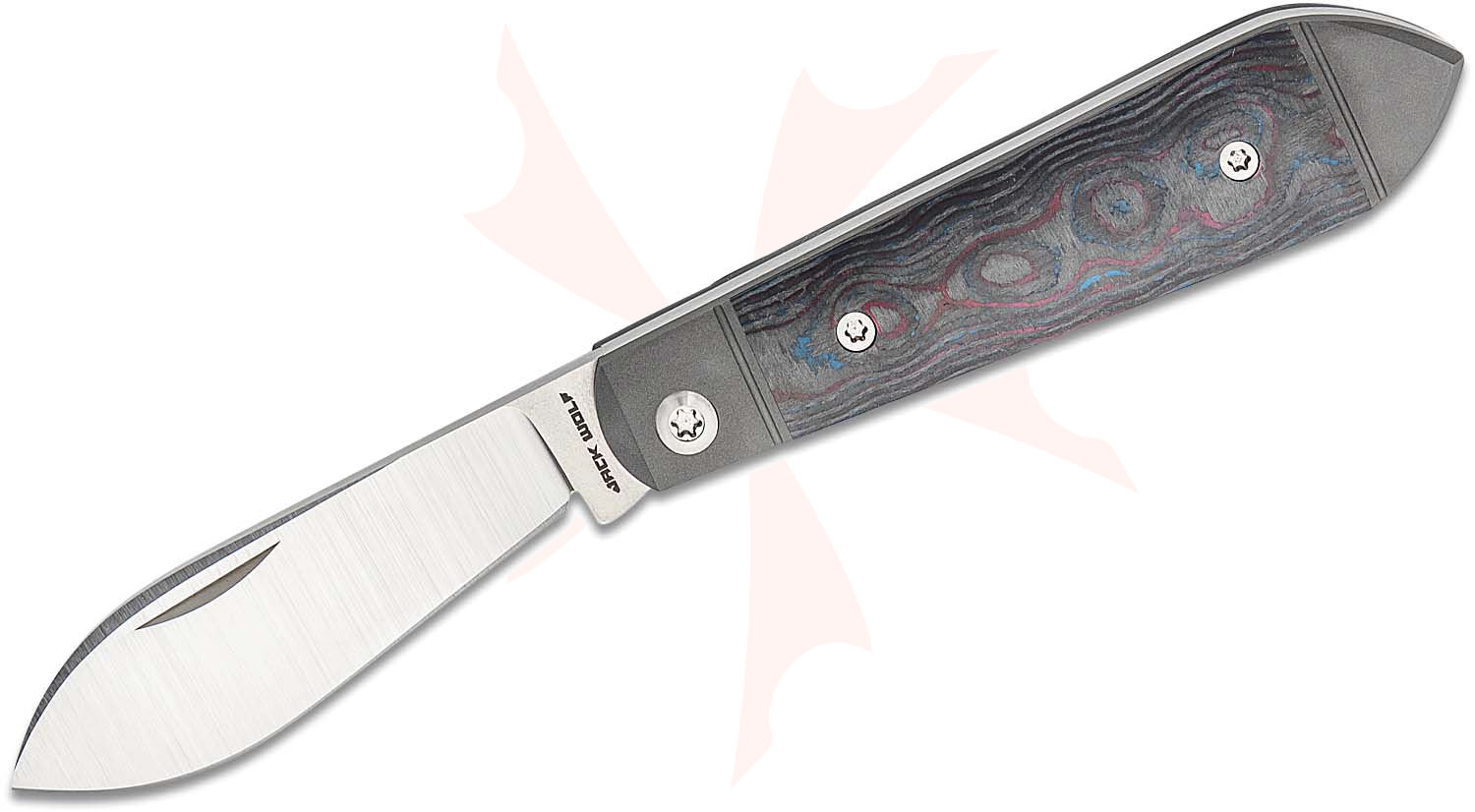 Jack Wolf Knives Low Drag Jack Traditional Slipjoint Folding Knife 2.95 ...