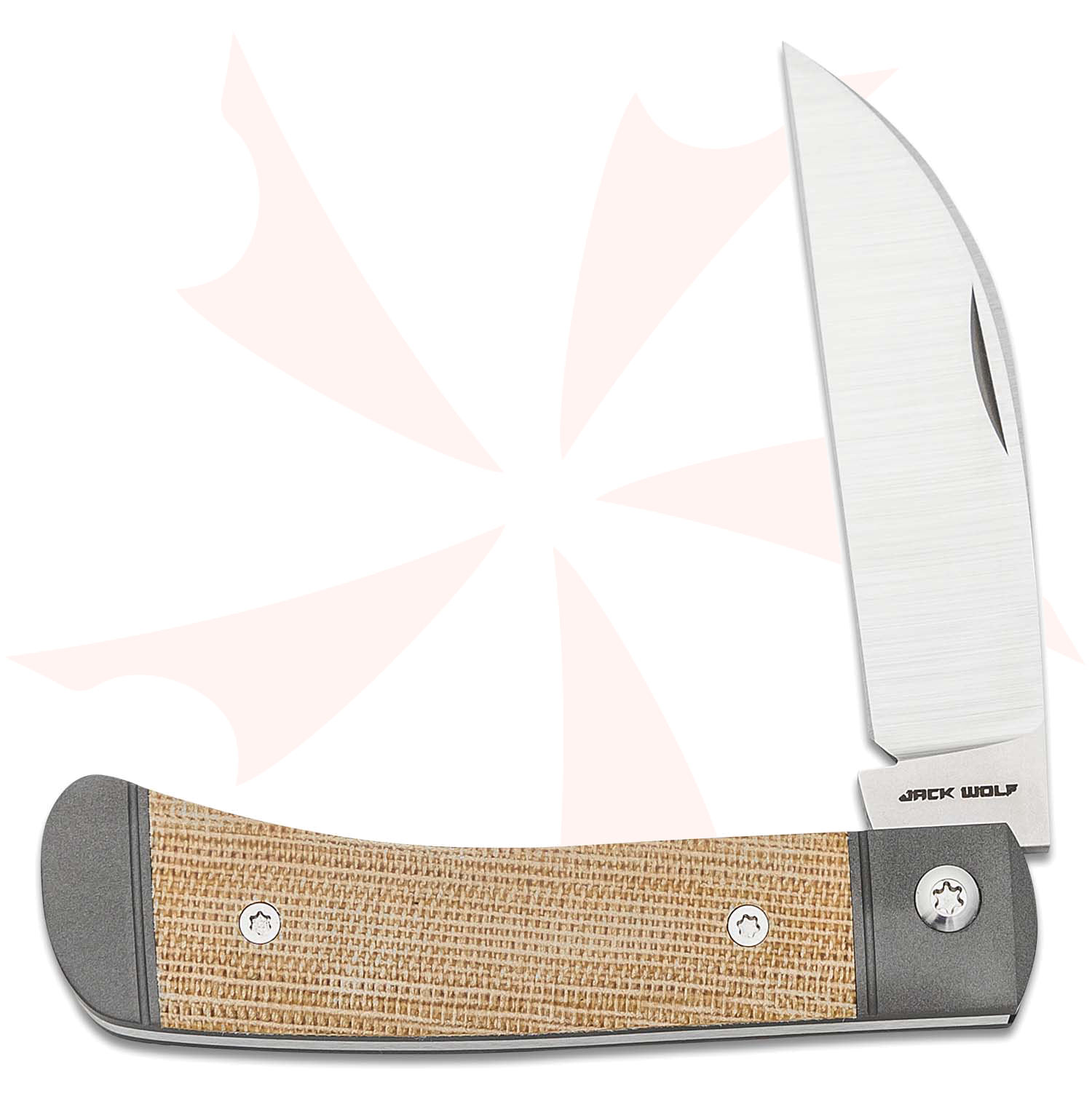 Jack Wolf Knives Venom Jack Traditional Slipjoint Folding Knife 3.03 ...