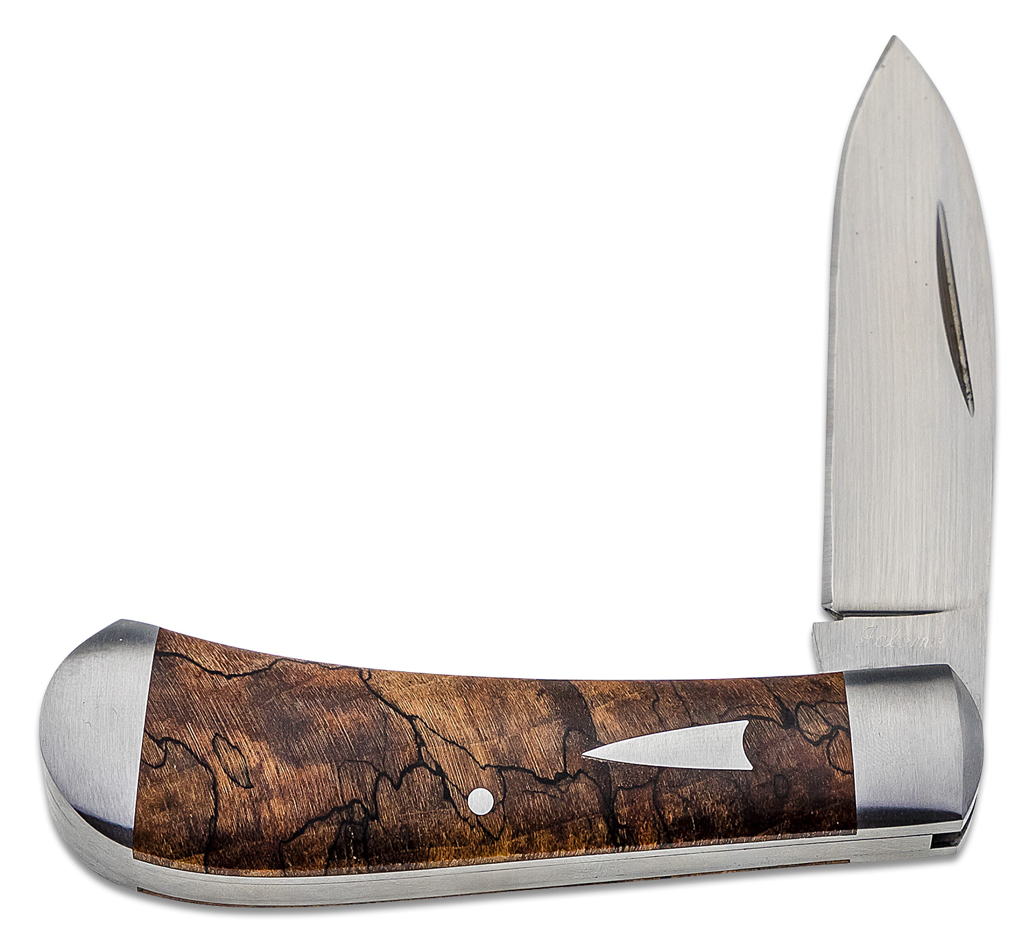 Pepe Jalomo Custom Zulu Spear Traditional Folding Knife 2.75" CPM-154 ...