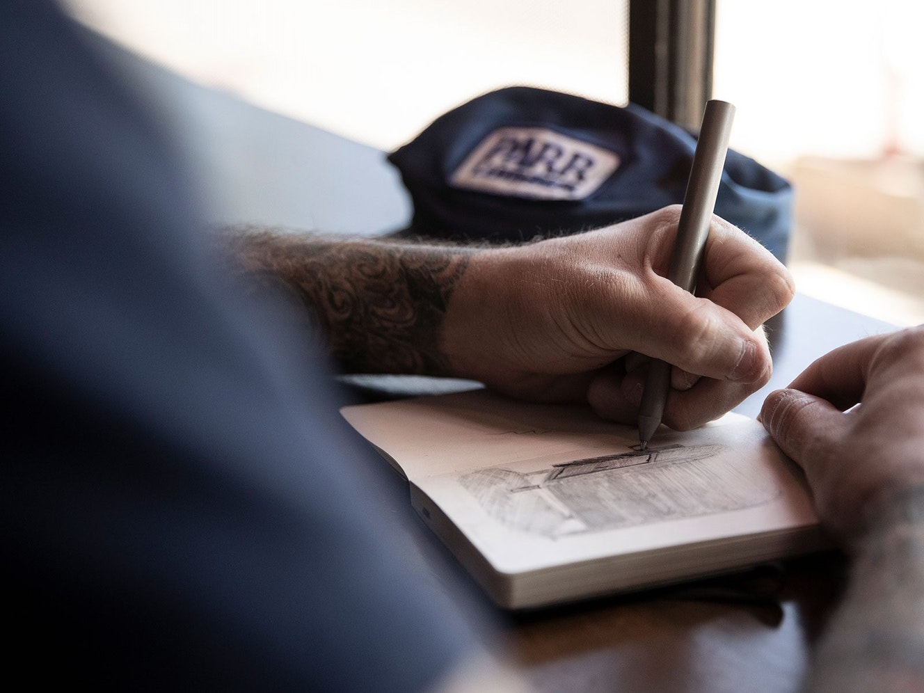 The James Brand Stilwell Pen, Bead Blasted Titanium, 5.4" Overall ...