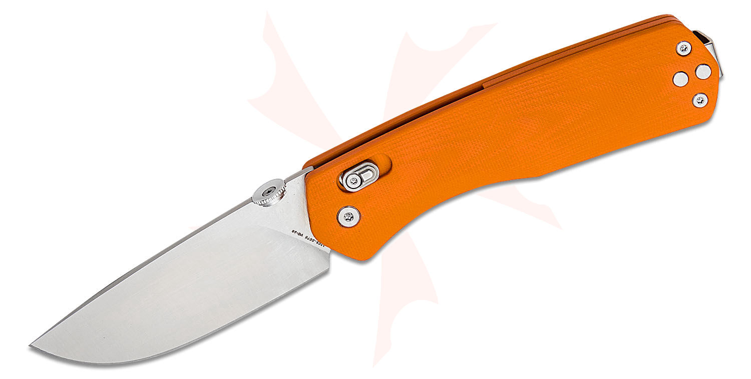The James Brand Carter XL Folding Knife 3.3" Satin VG-10 Plain Blade ...