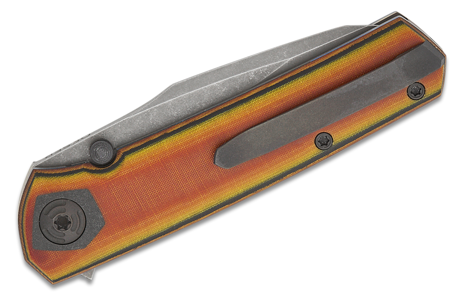 Jared Oeser Custom Mini Nebo Thumb Stud Folding Knife 2.75" AEB-L Acid ...