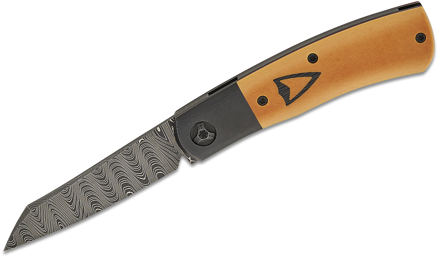 Jared Oeser Custom Native Flipper Knife 3" Blade Show Texas 2025 ...