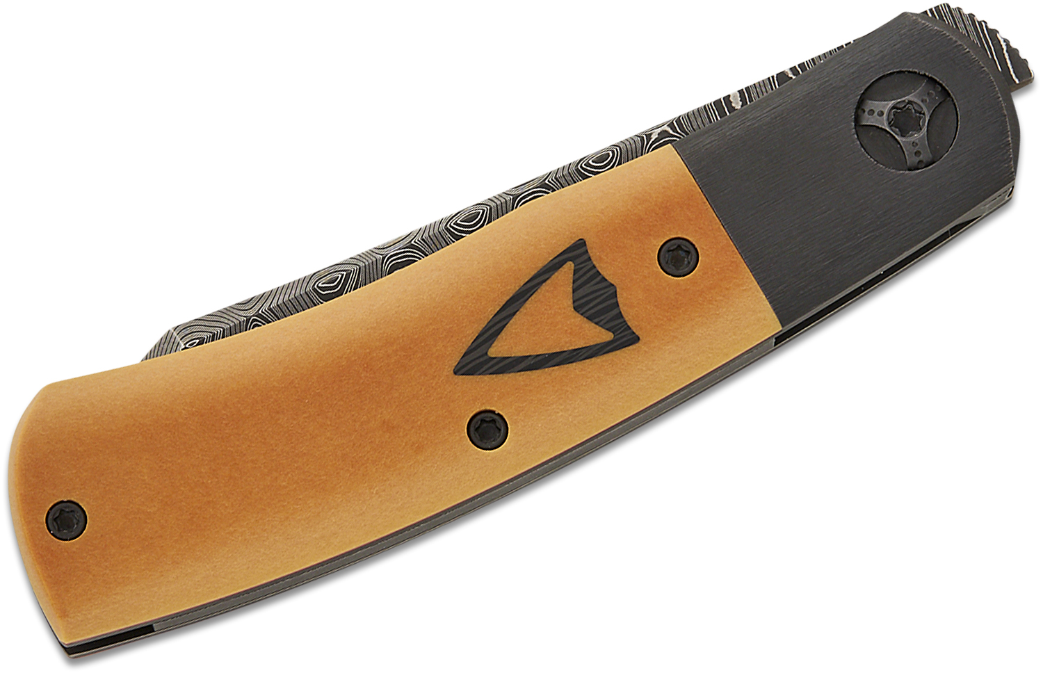 Jared Oeser Custom Native Flipper Knife 3" Blade Show Texas 2025 ...