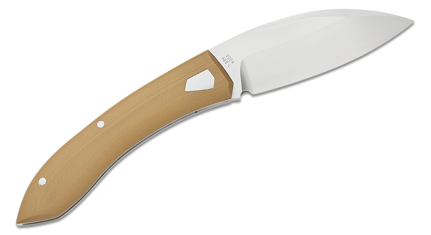 Jared Oeser Custom Shihlin Slipjoint Folding Knife 3" AEB-L Hand Rubbed ...