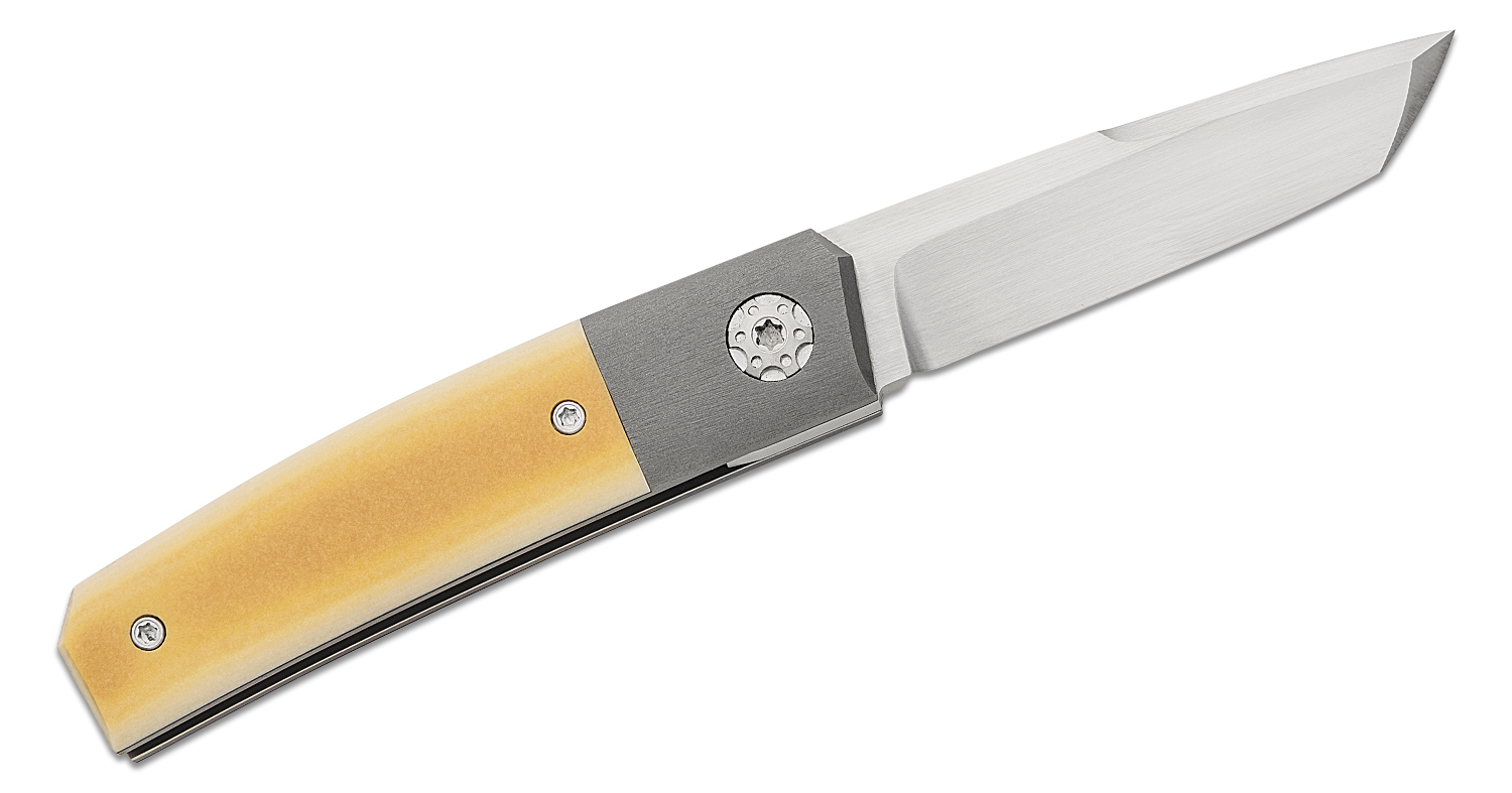 Jared Oeser Custom Tengu MagLock Folding Knife 2.81" Nitro-V Satin ...