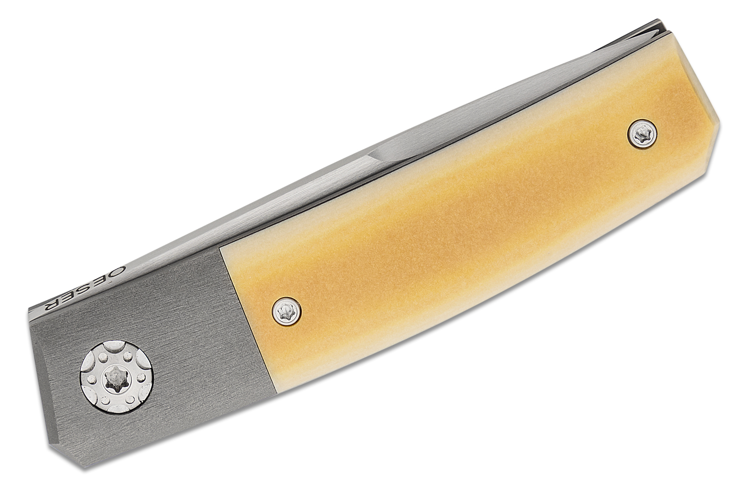 Jared Oeser Custom Tengu MagLock Folding Knife 2.81" Nitro-V Satin ...