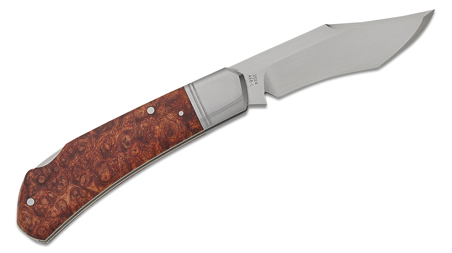 Jared Oeser Custom Wicked Lanny's Lockback Folding Knife 3" AEB-L Hand ...