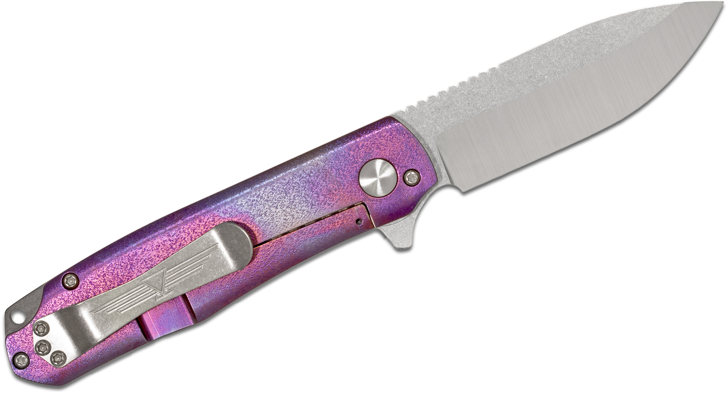 Jesse Jarosz Custom Flare Flipper 3.375" AEB-L Spear Point Blade ...