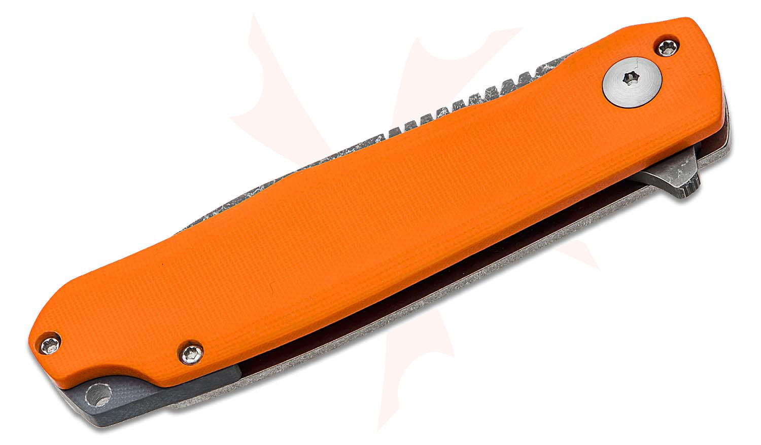 Jesse Jarosz Custom Flare Flipper Knife 3.375" AEB-L Spear Point Blade ...