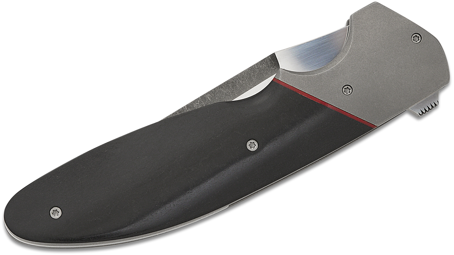 Jason Clark Custom Model 15 Flipper Knife 3.45" CPM-154 Two-Tone Clip ...