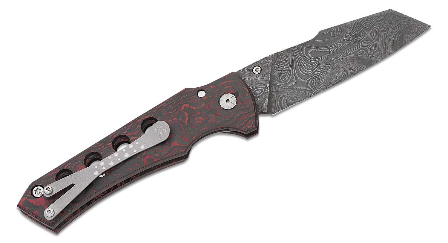 Jason Guthrie Custom Arctic Scout Folding Knife 3.25" Nichols WavePool ...