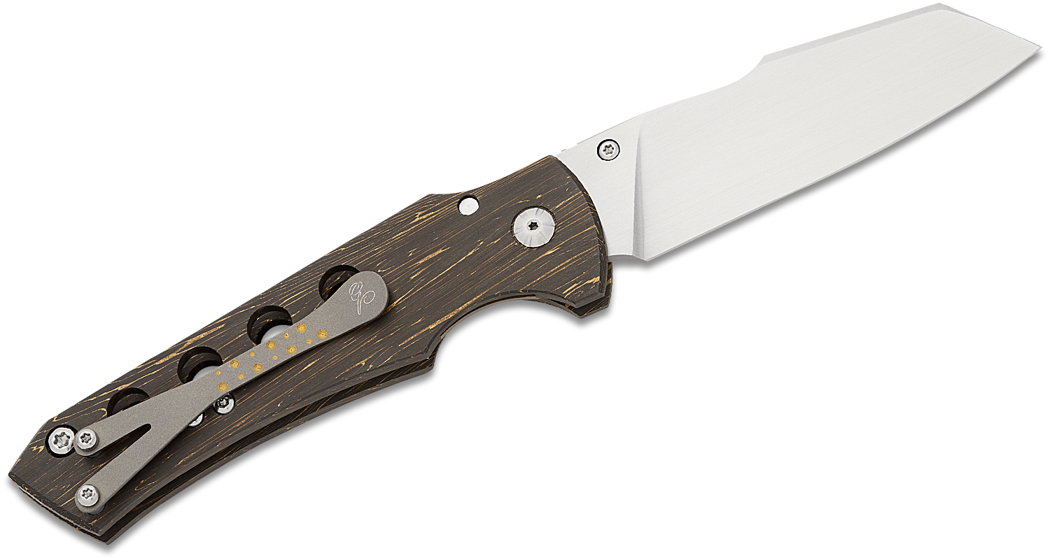 Jason Guthrie Custom Arctic Scout Folding Knife 3.25" RWL-34 Hand ...