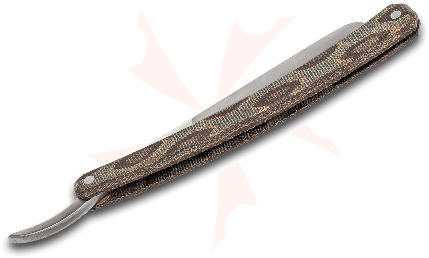 Jason Clark Custom Straight Razor 6/8" O-1 Tool Steel Blade, Snakeskin ...