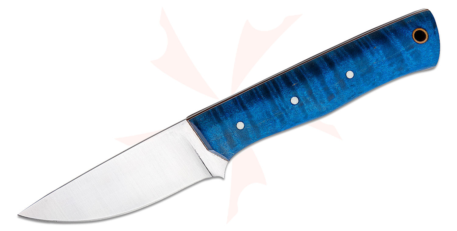 JB Knifeworks Luke Berry Custom Fixed Blade 3.375" 80CrV2 Tapered Tang ...