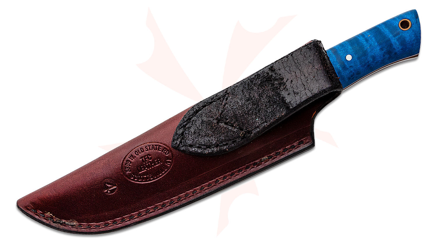 JB Knifeworks Luke Berry Custom Fixed Blade 3.375" 80CrV2 Tapered Tang ...
