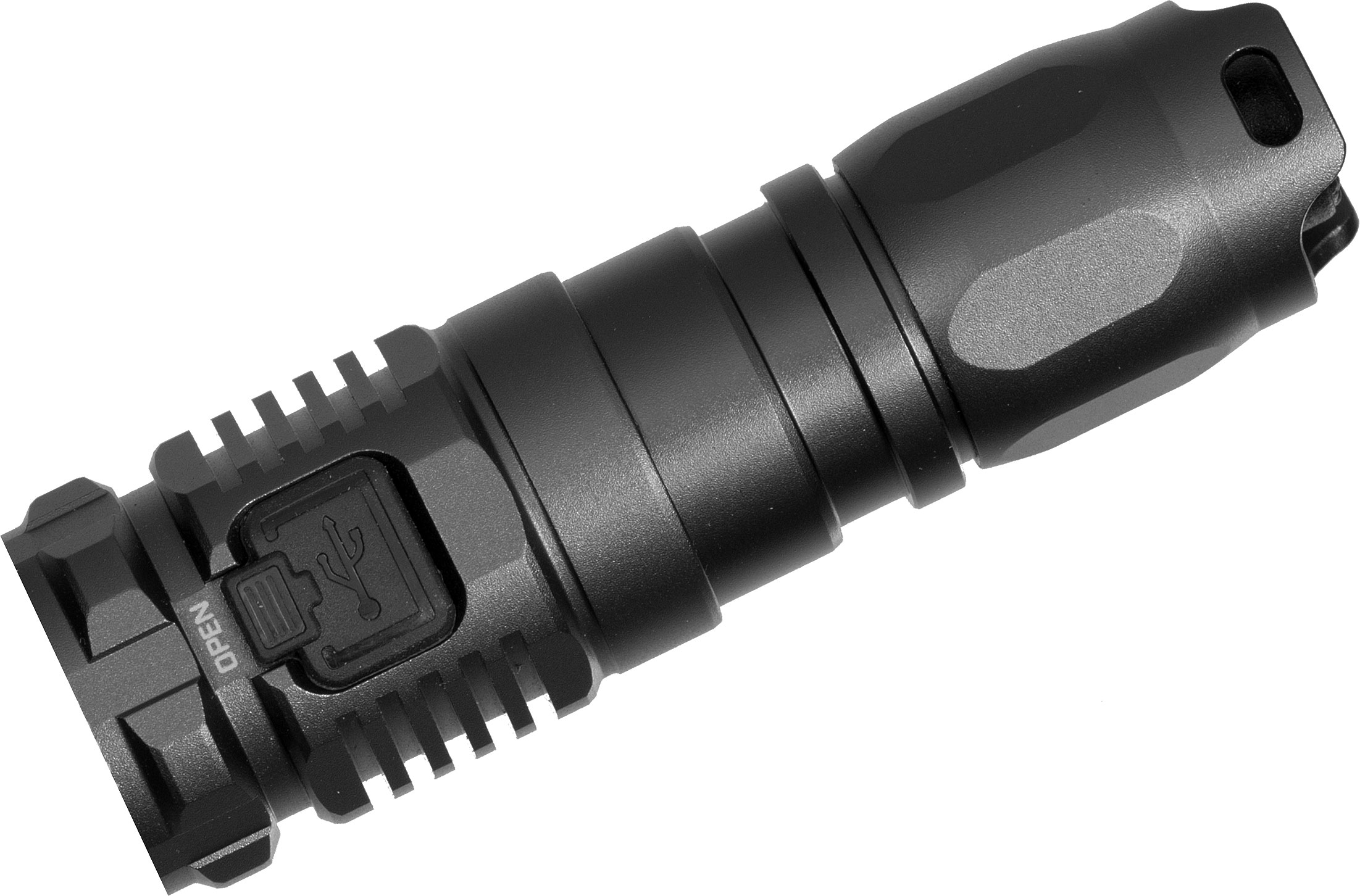 JETBeam MS-R15 Rechargeable Tactical Military LED Flashlight, 750 Max ...