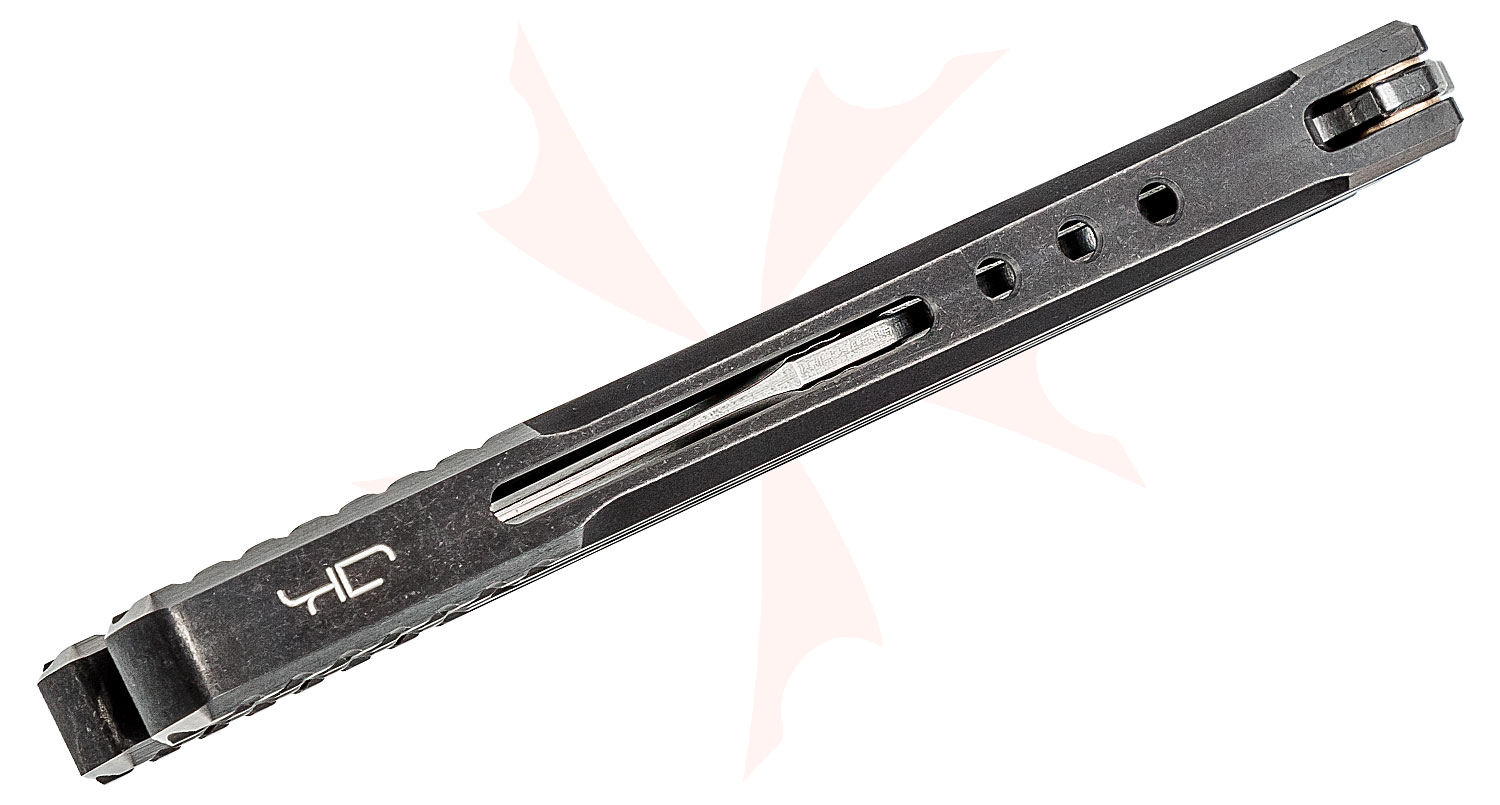 JK Designs Custom Orca #090 Butterfly Knife 4.5" S35VN Low Polished Art ...