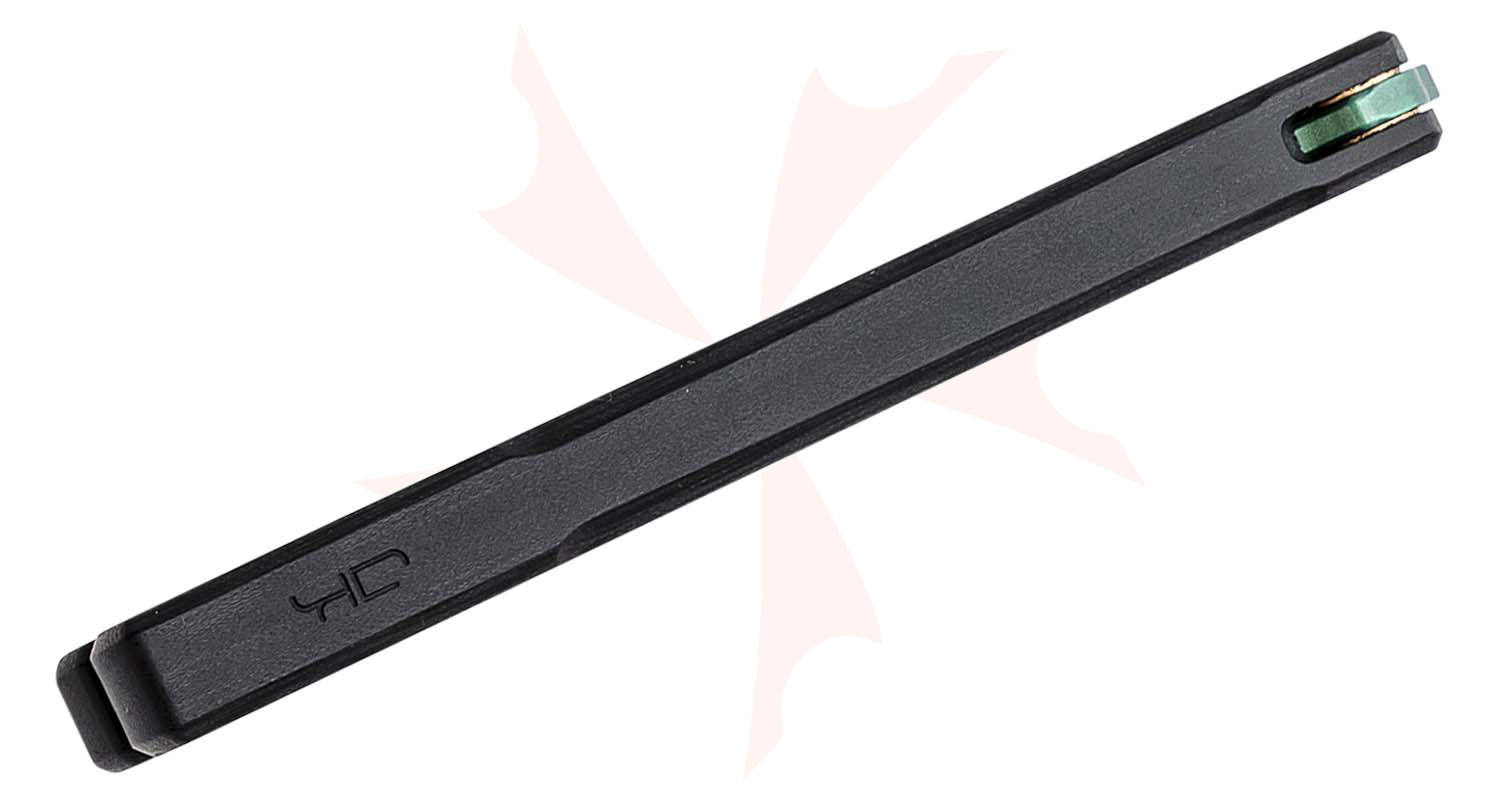 JK Designs Custom Orca Trainer Butterfly Knife 4.375" Green Titanium ...