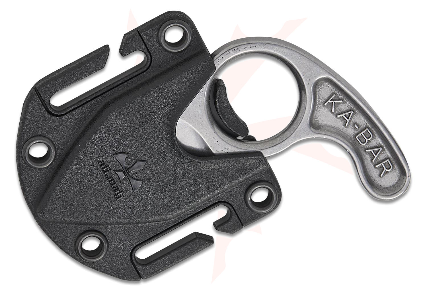 KA-BAR 7704 George Roscoe Forged Fixed Blade Knife 1.8" Wharncliffe ...