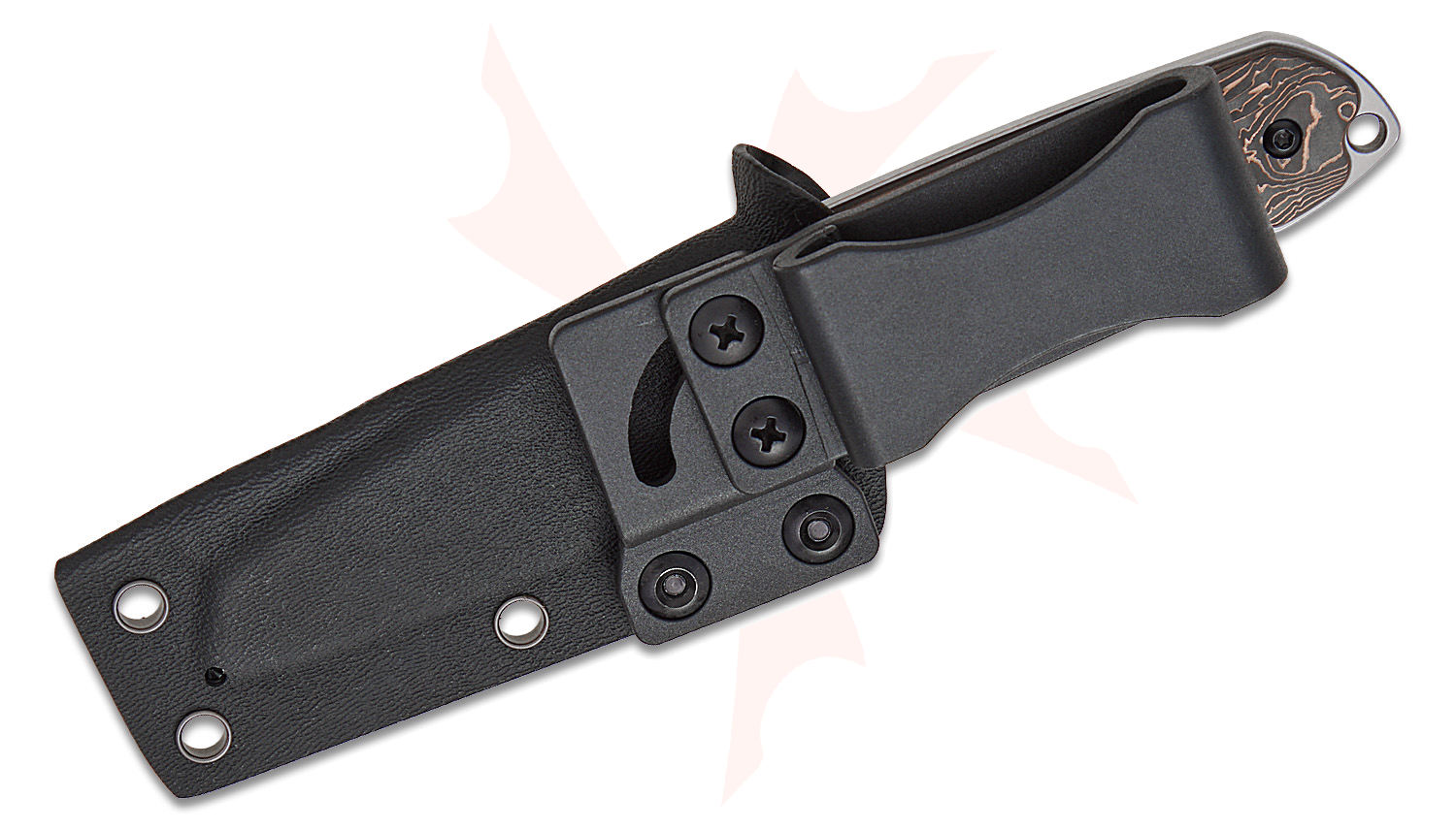 Kansept Knives Greg Schob Valk Pocket Fixed Blade Knife 3" Nitro-V ...