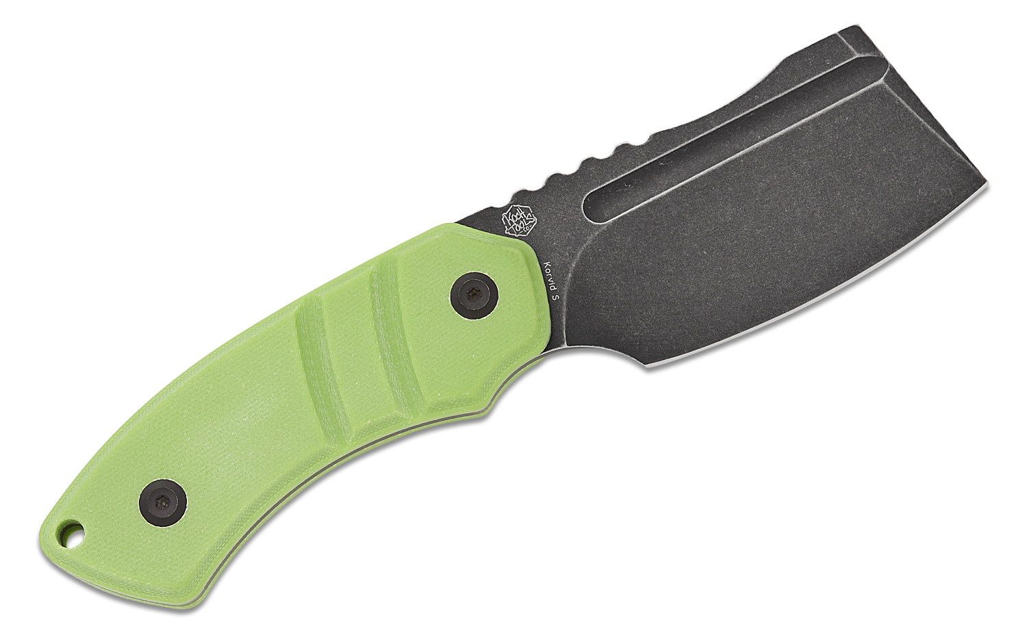 Kansept Knives Korvid S Fixed Blade Knife 2.90" 14C28N Black ...